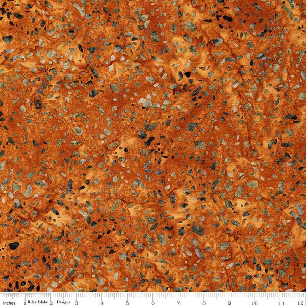 Expressions Batiks Elementals Terrazzo Gingerbread | Riley Blake Designs